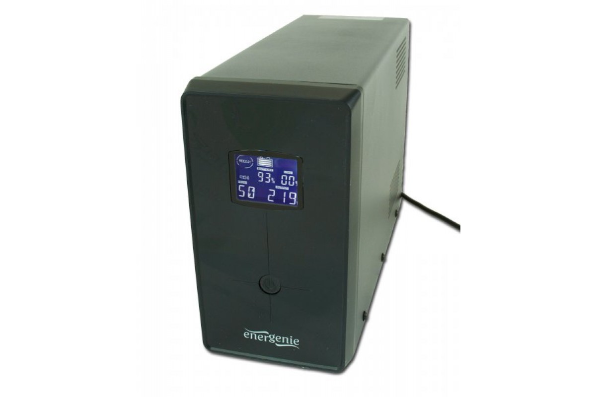 EnerGenie EG-UPS-033 Источник бесперебойного питания 1200VA, LCD, USB ...